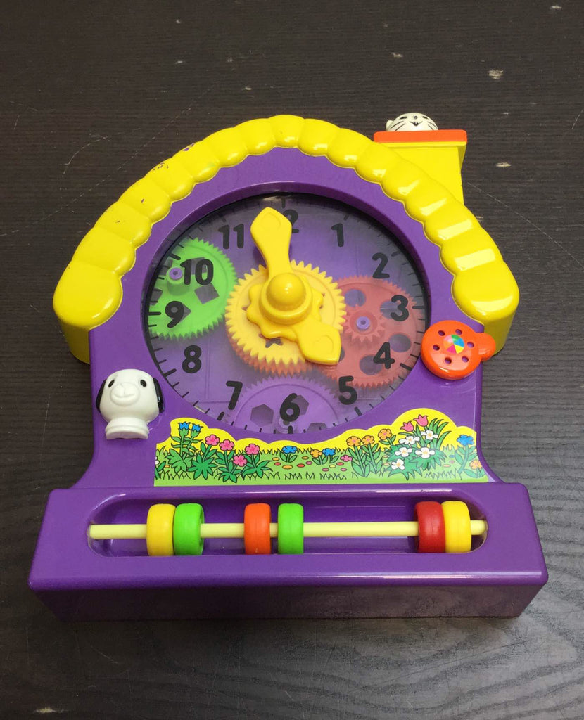 Red Box Toy Educational Clock