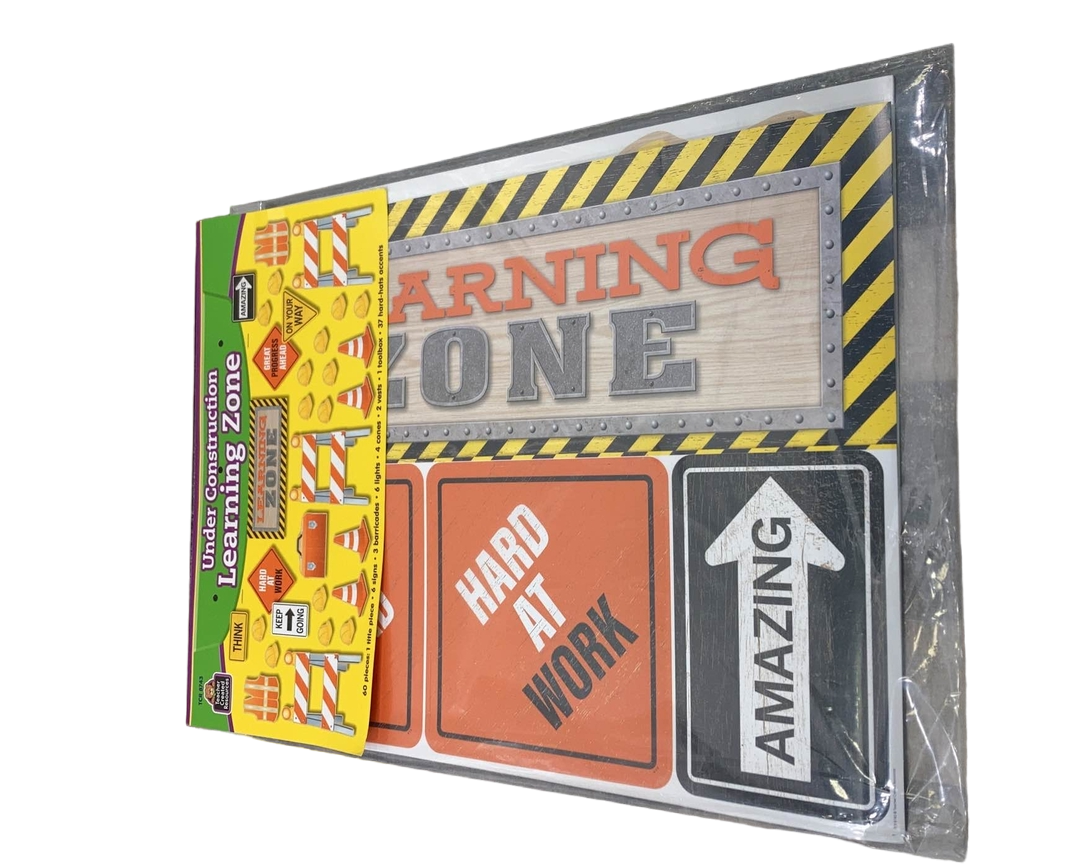 Teacher Created Resources Under Construction Learning Zone Bulletin Bo ...