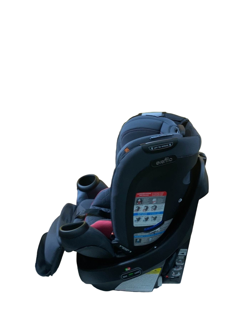 Evenflo Revolve 360 Extend Rotational Convertible Car Seat, Rowe Pink,