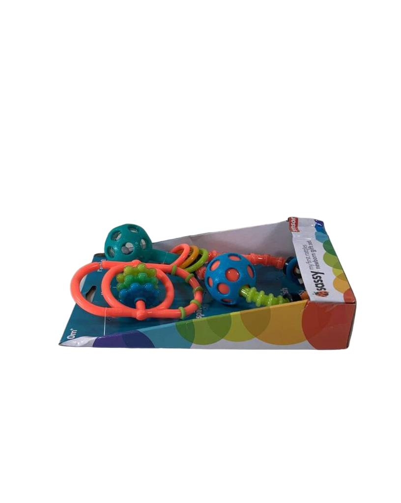 Sassy My First Rattles Newborn Gift Set