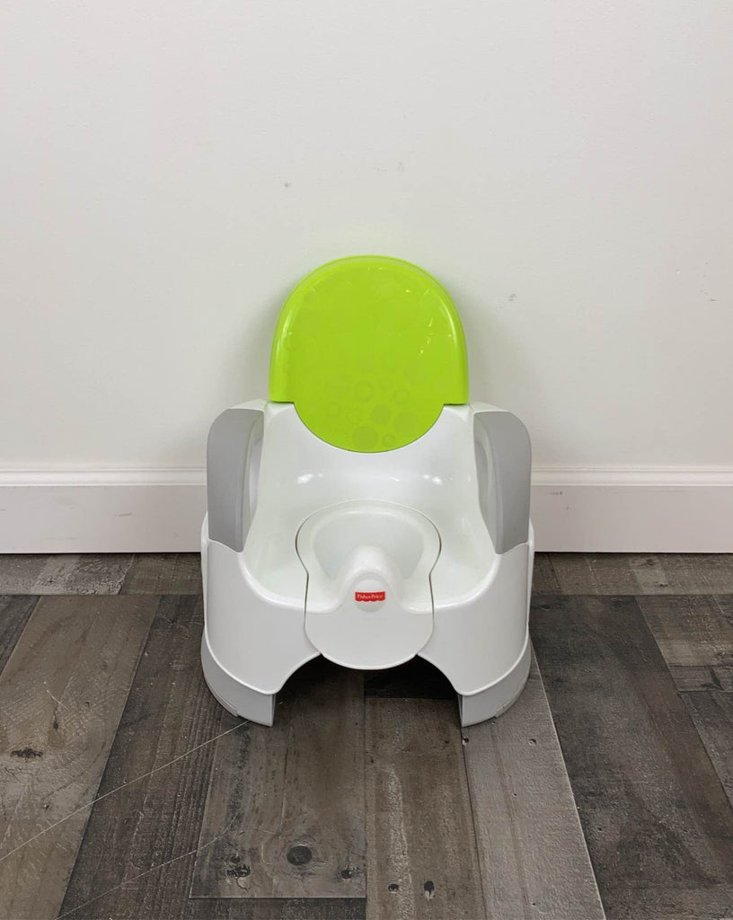 Fisher Price Custom Comfort Potty, Green & White