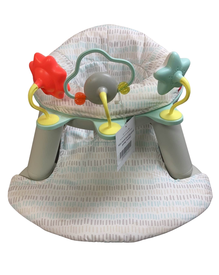 Skip Hop 2-in-1 Sit-up Activity Baby Chair, Silver Lining Cloud ...