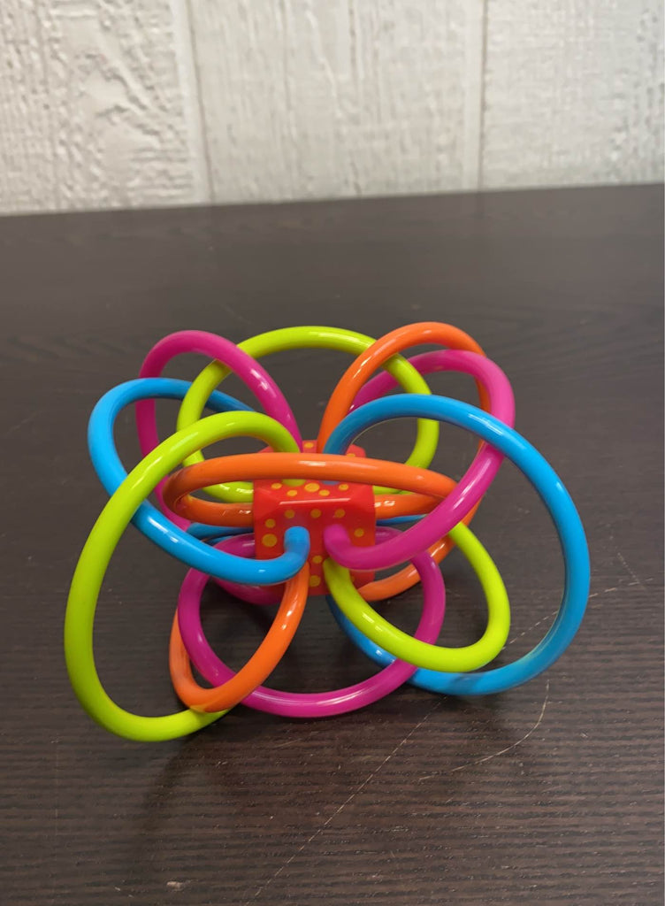 Manhattan Toy Winkel Rattle And Sensory Teether Toy