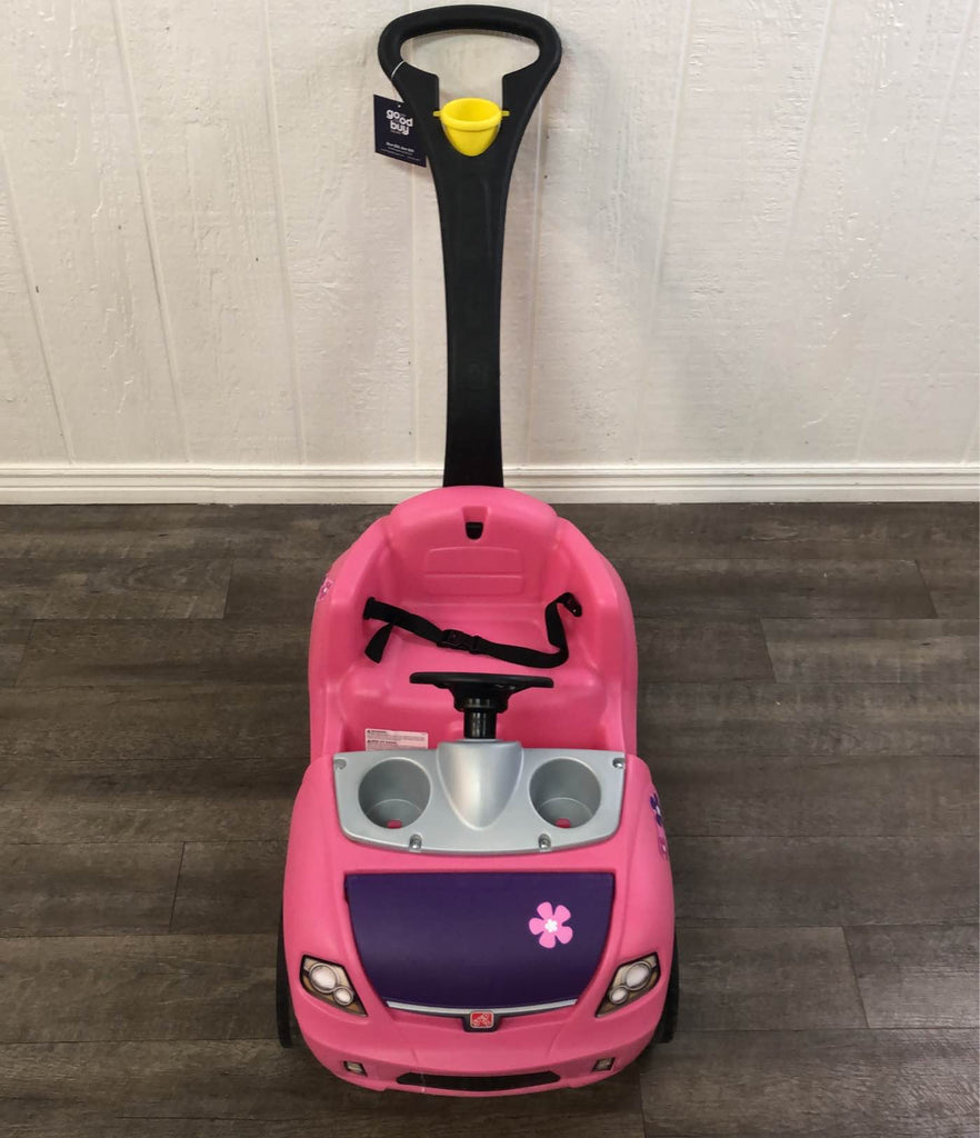 Step2 Whisper Ride II Ride On Push Car, Pink
