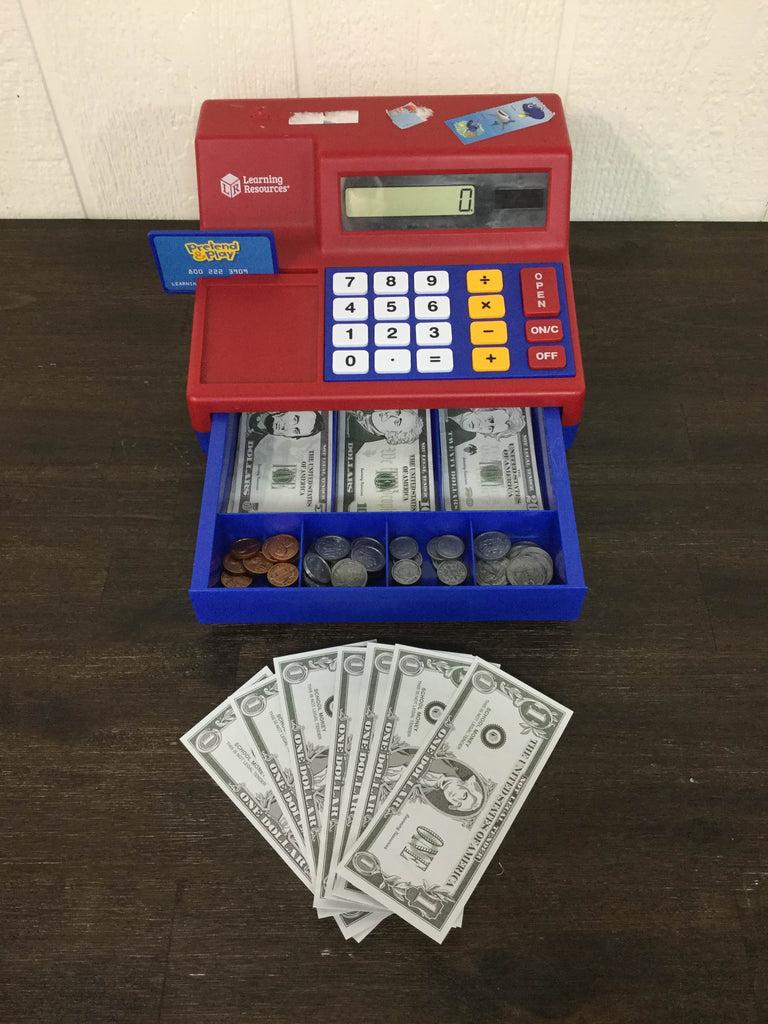 Learning Resources Pretend & Play Calculator Cash Register