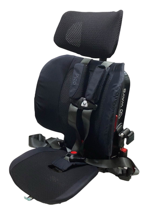 WAYB Pico Portable Car Seat Bundle, 2023, Jet, Carry Bag