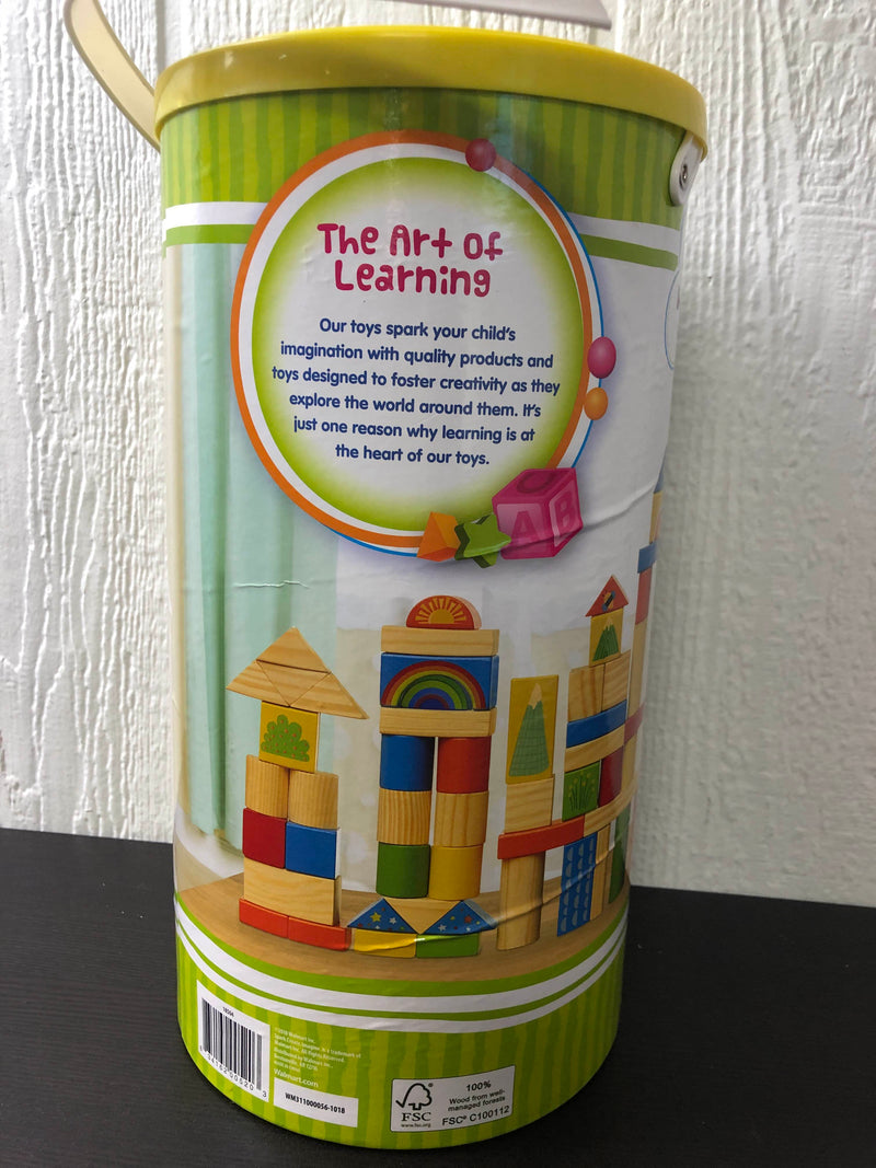 Spark. Create. Imagine Wooden Blocks