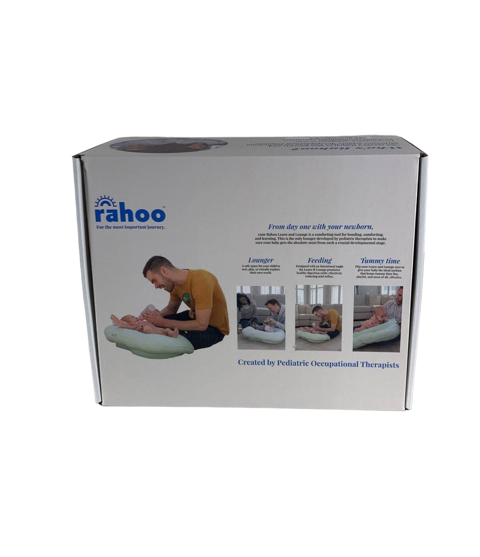 Rahoo Baby Learn & Lounge 3-in-1 Newborn Lounger, Space Grey — GoodBuy Gear