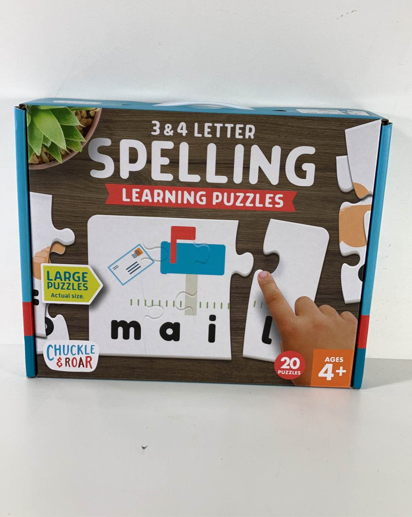 Chuckle And Roar 3 & 4 Letter Spelling Puzzles