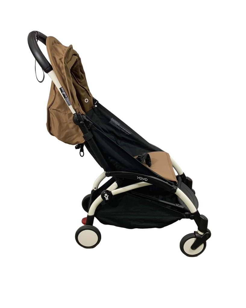 Babyzen YOYO2 Complete Stroller, 2021, White with Toffee