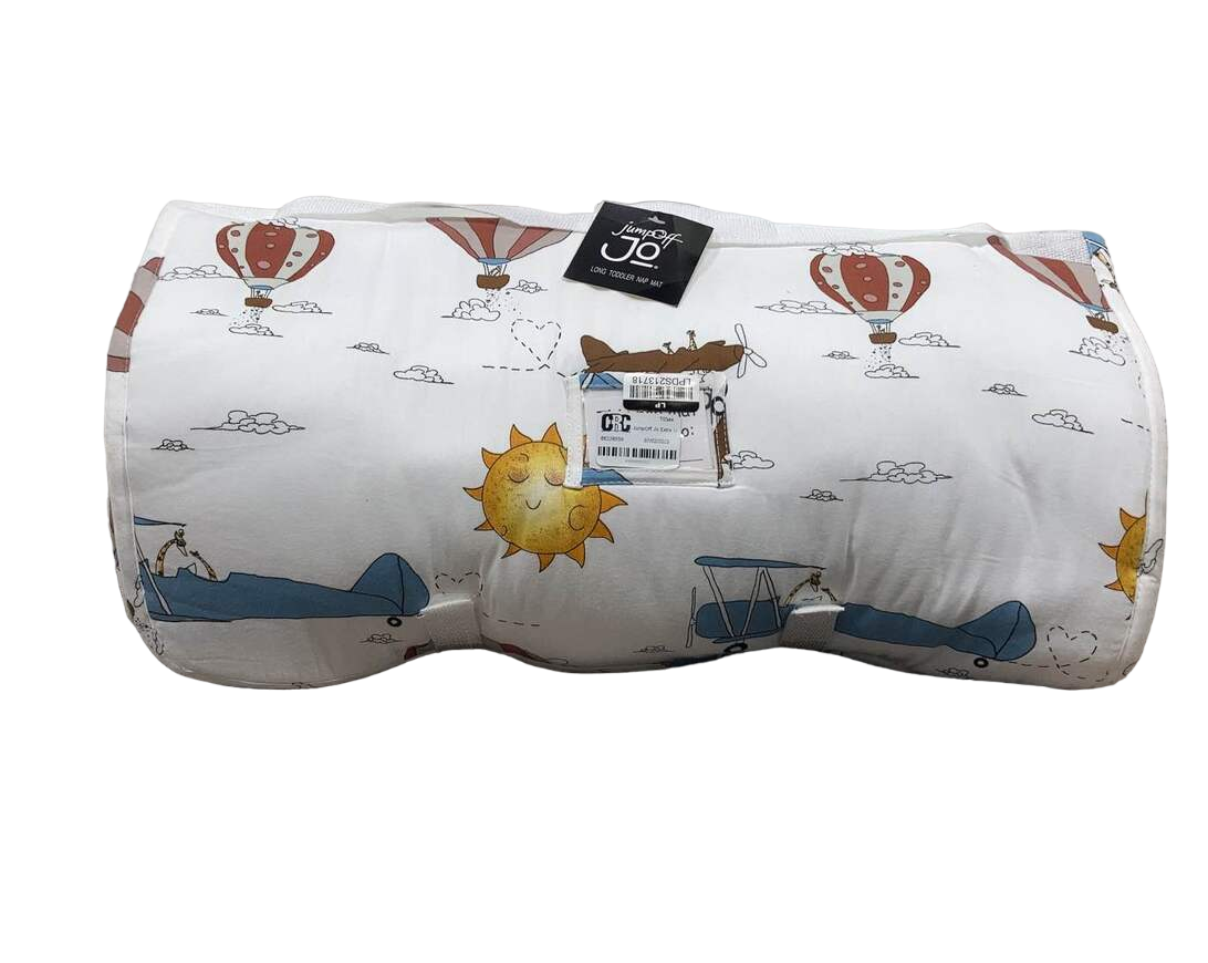 JumpOff Jo Little Jo's Extra Long Nap Mat, Take Flight — GoodBuy Gear