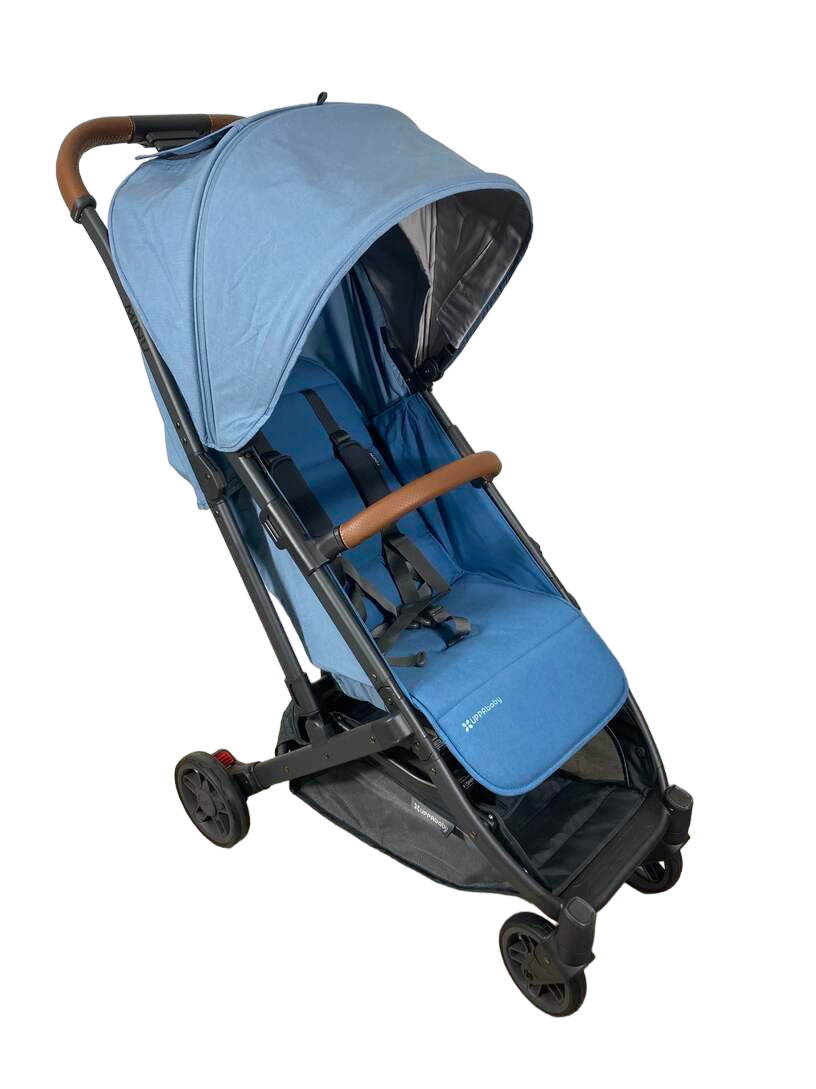 UPPAbaby MINU V2 Stroller, 2022, Charlotte (Coastal Blue) — GoodBuy Gear
