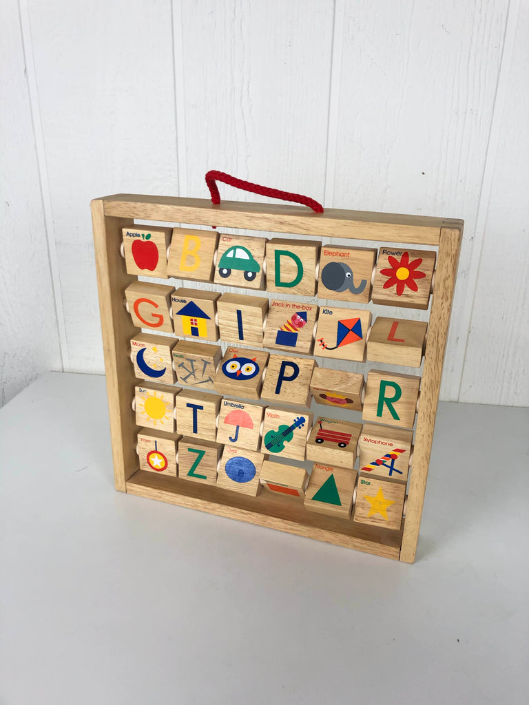Crate & Kids Alphabet Abacus
