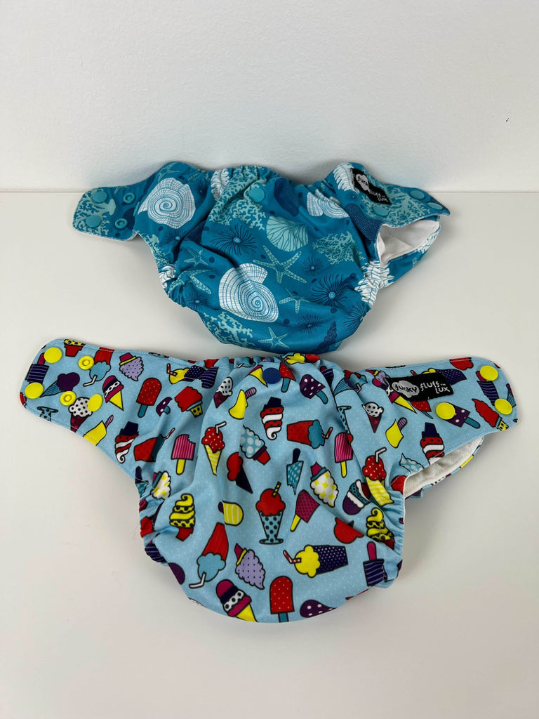 BUNDLE Funky Fluff LUX One Size Pocket Diapers