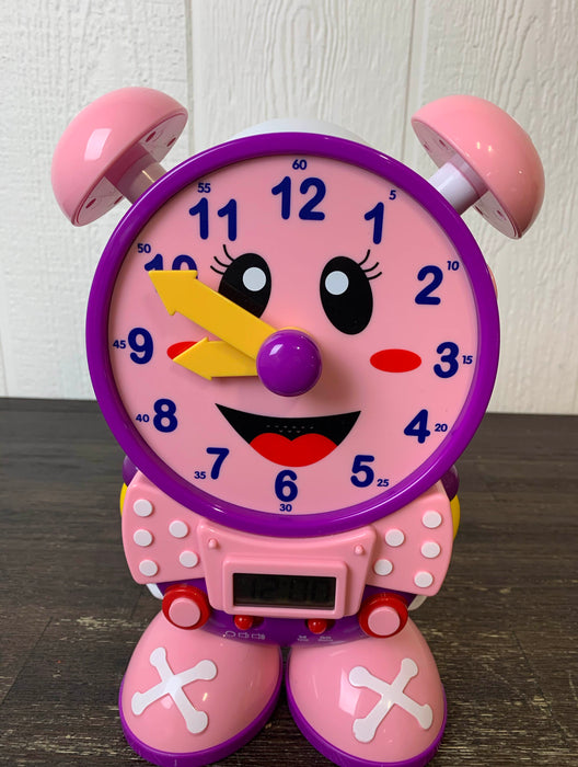 The Learning Journey Telly The Teaching Time Clock, Pink — GoodBuy Gear