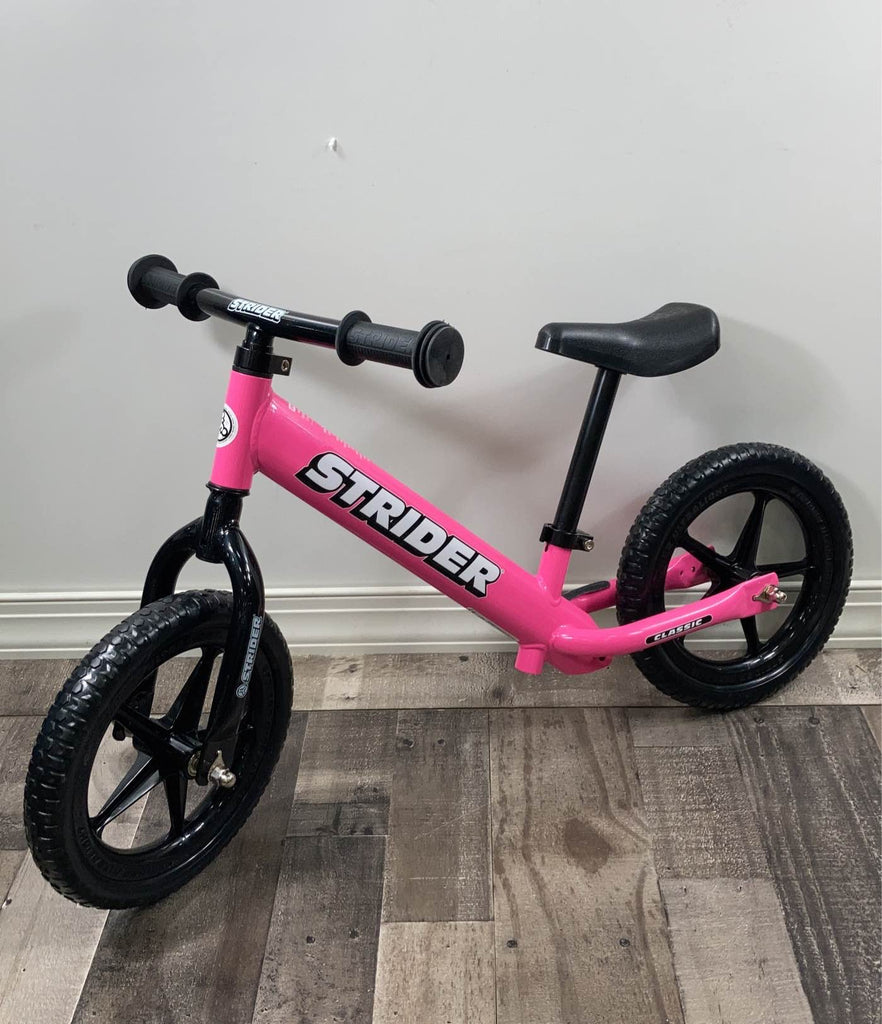 Strider Balance Bike 12” Classic, Pink