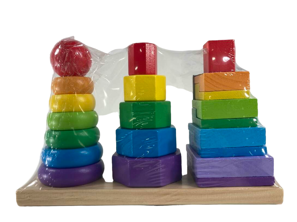 Melissa & Doug Geometric Stacker