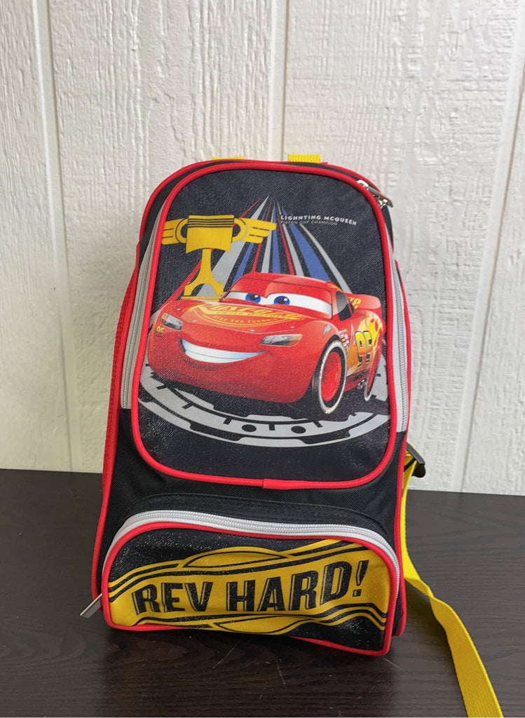 Disney Pixar Cars Backpack 13” With Sleeping Bag