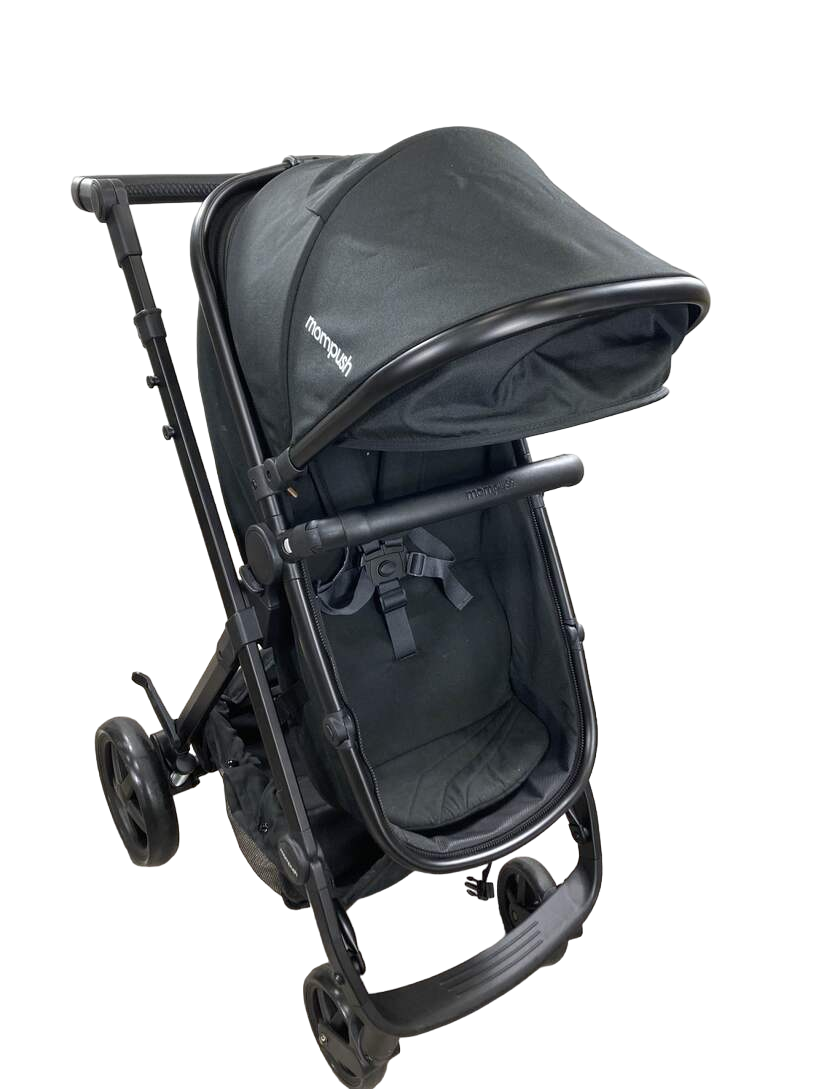 Mompush Meteor 2 Stroller, 2022, Black — GoodBuy Gear