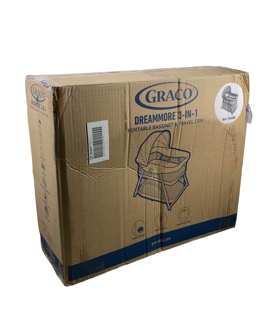 Graco DreamMore 3-in-1 Portable Bassinet And Travel Crib