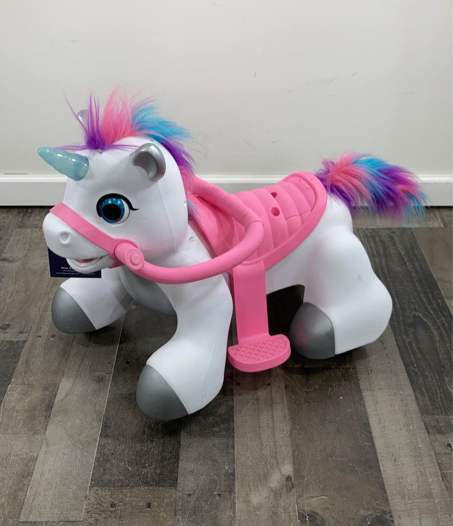 Kid Trax Rideamals Unicorn Ride On Toy