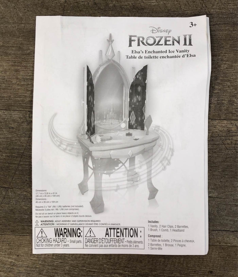 Disney Frozen 2 Enchanted Ice Vanity