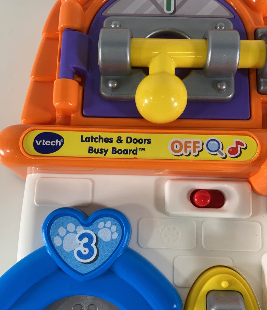 VTech Latches & Doors Busy Board