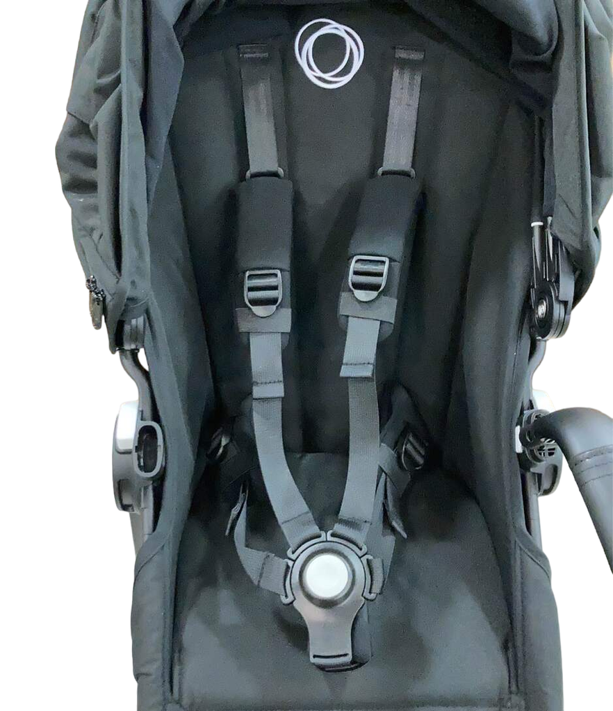 Bugaboo Donkey 5 Duo Extension Set, 2022, Aluminum, Midnight Black