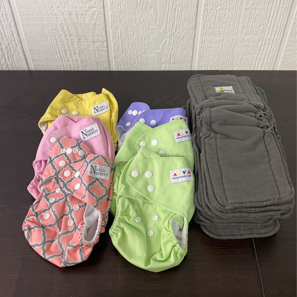 Alva Baby One Size Adjustable Cloth Diapers With Inserts — GoodBuy Gear
