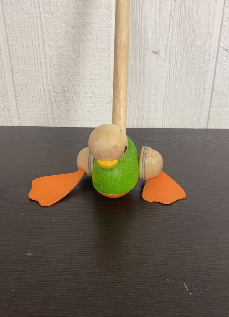 Plan Toys Push-Along Duck