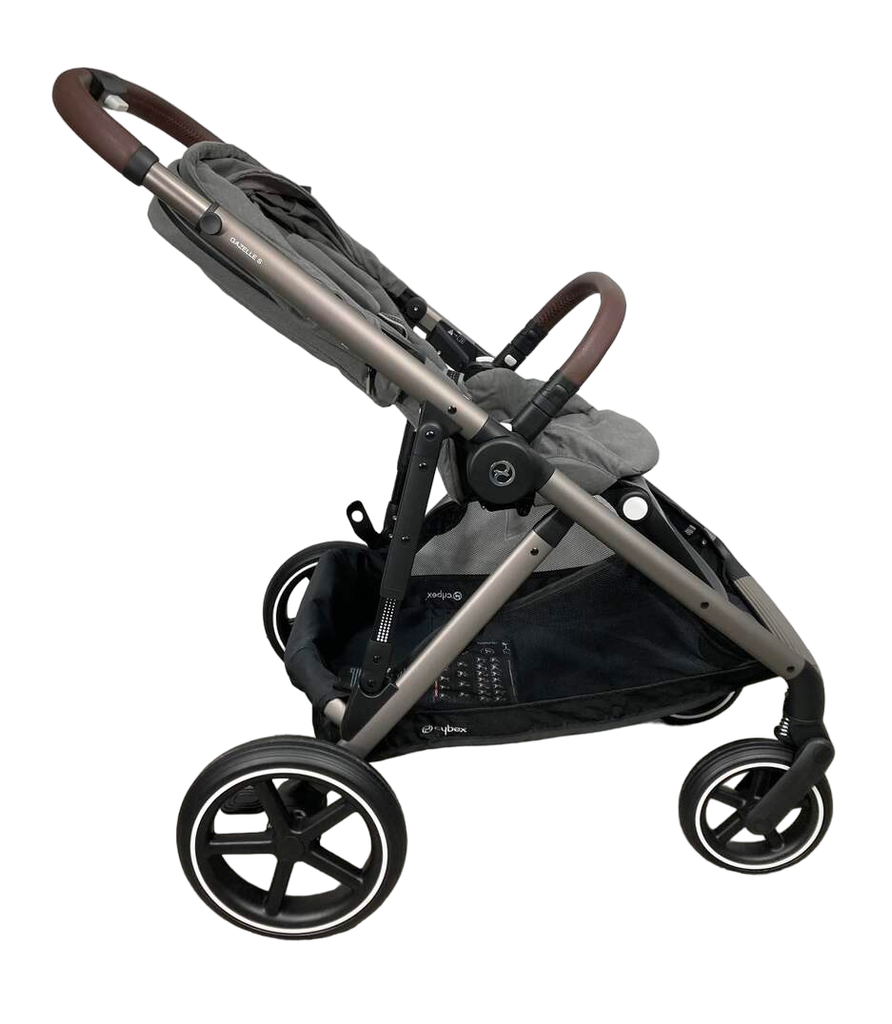 Cybex Gazelle S Modular Stroller, Taupe Frame, Soho Grey, 2022