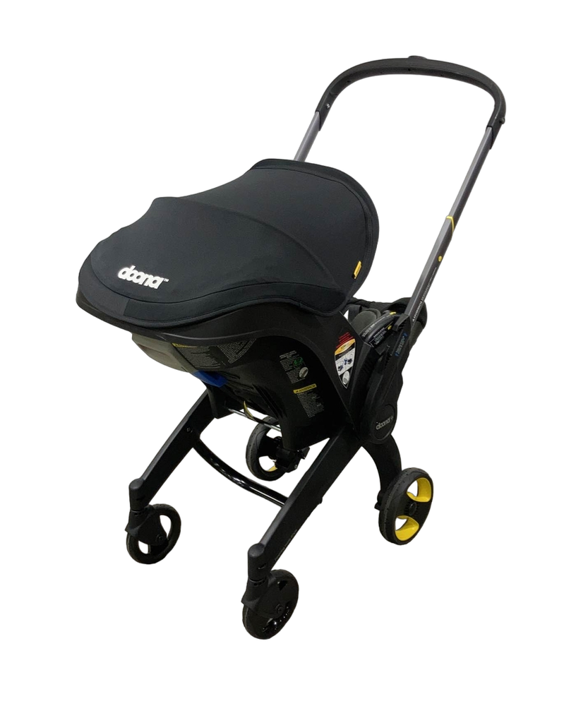 Doona Infant Car Seat & Stroller Combo, 2022, Nitro Black
