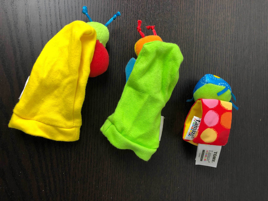 Lamaze Wrist Rattle & Foot Finder Set, Garden Bug