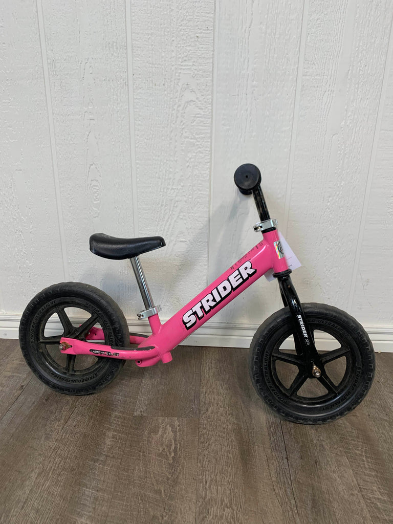 Strider Balance Bike, Classic 12", Pink
