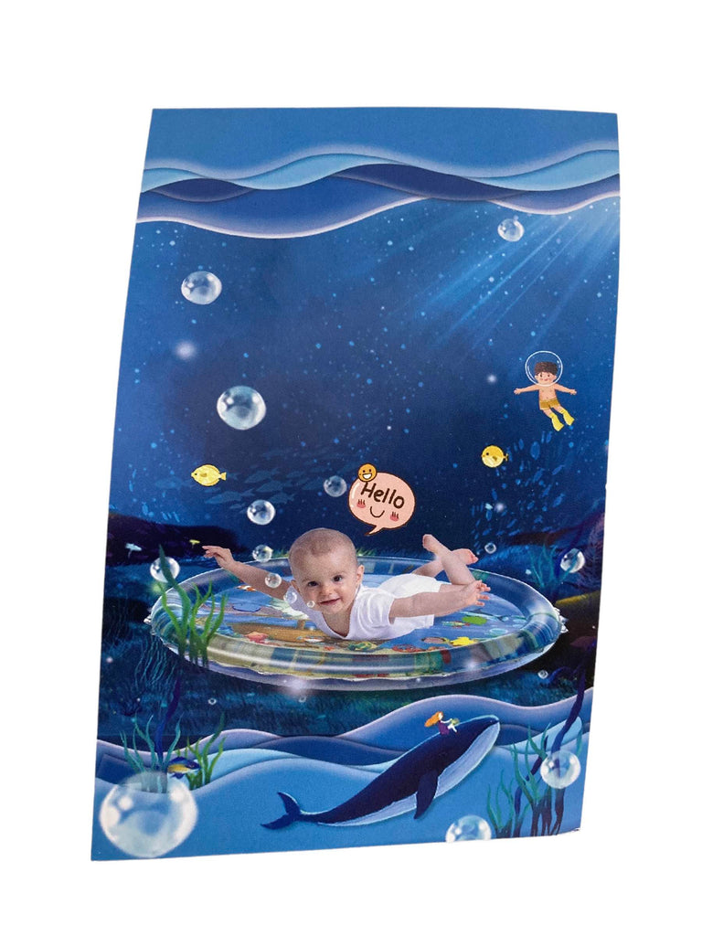 Splashin’Kids Inflatable Tummy Time Premium Water Mat