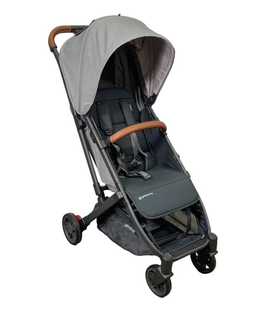 UPPAbaby MINU V2 Stroller, 2022, Greyson (Charcoal Melange) — GoodBuy Gear