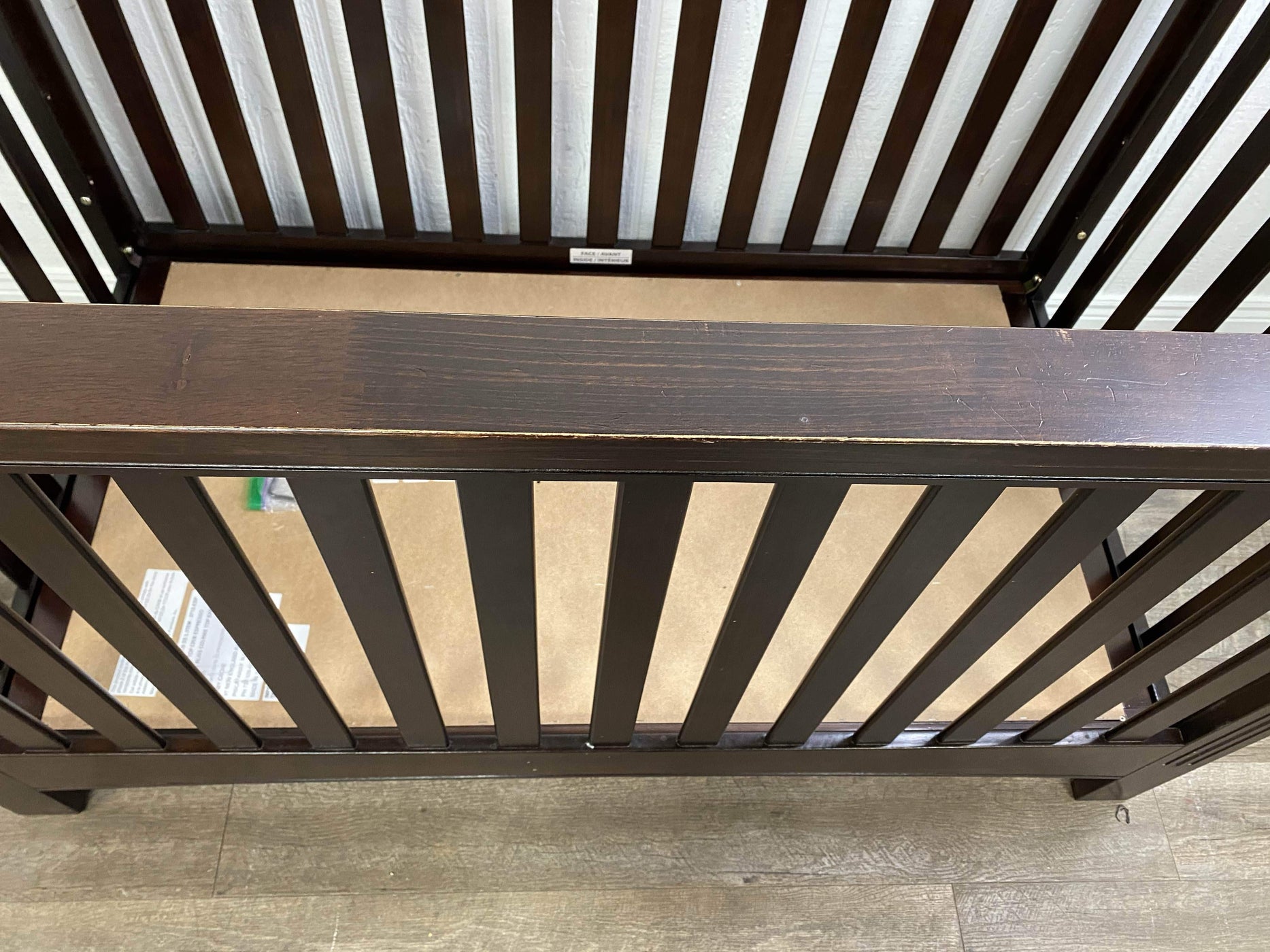 Baby Cache Bliss Essentials Curved Top Crib With Mattress — GoodBuy Gear