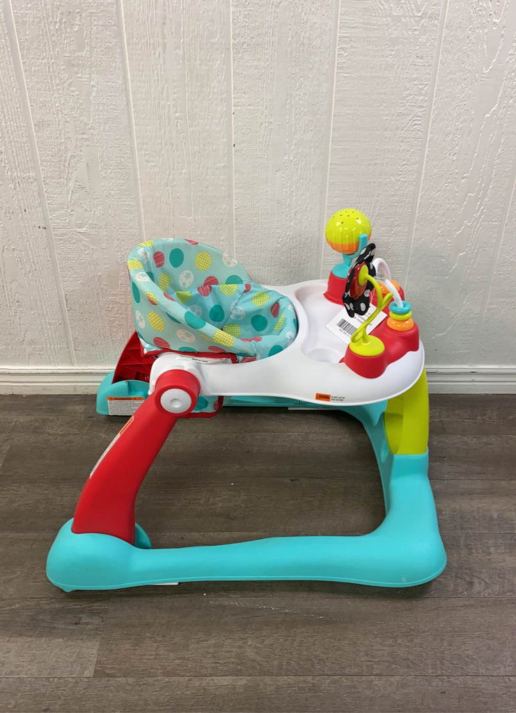 Bouncer Walker Kolcraft Tiny Steps 2-in-1 Convertible Baby Walker ...