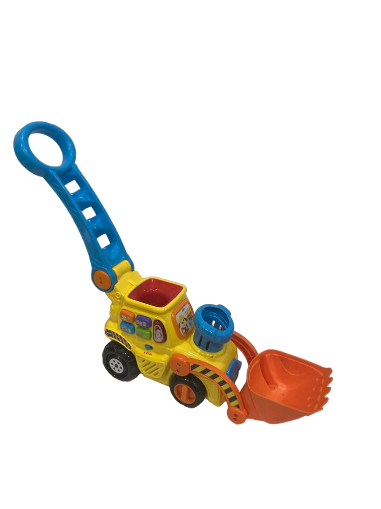 VTech Pop-A-Balls Push And Pop Bulldozer