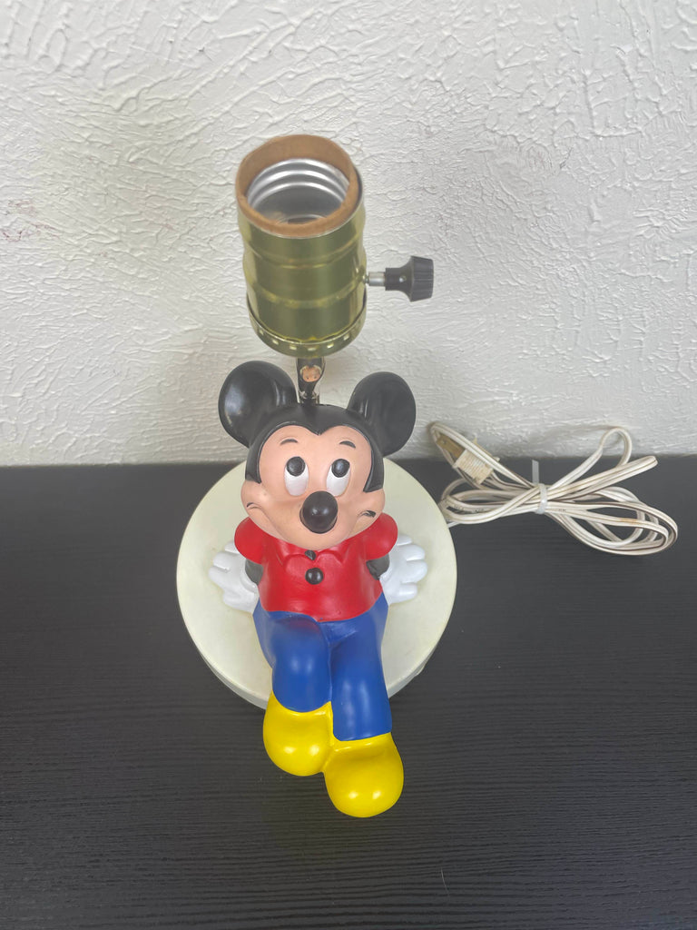 Vintage Mickey Mouse Lamp