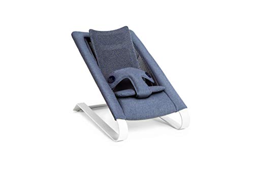 Bombol Bamboo 3Dknit Bouncer, Denim Blue — GoodBuy Gear