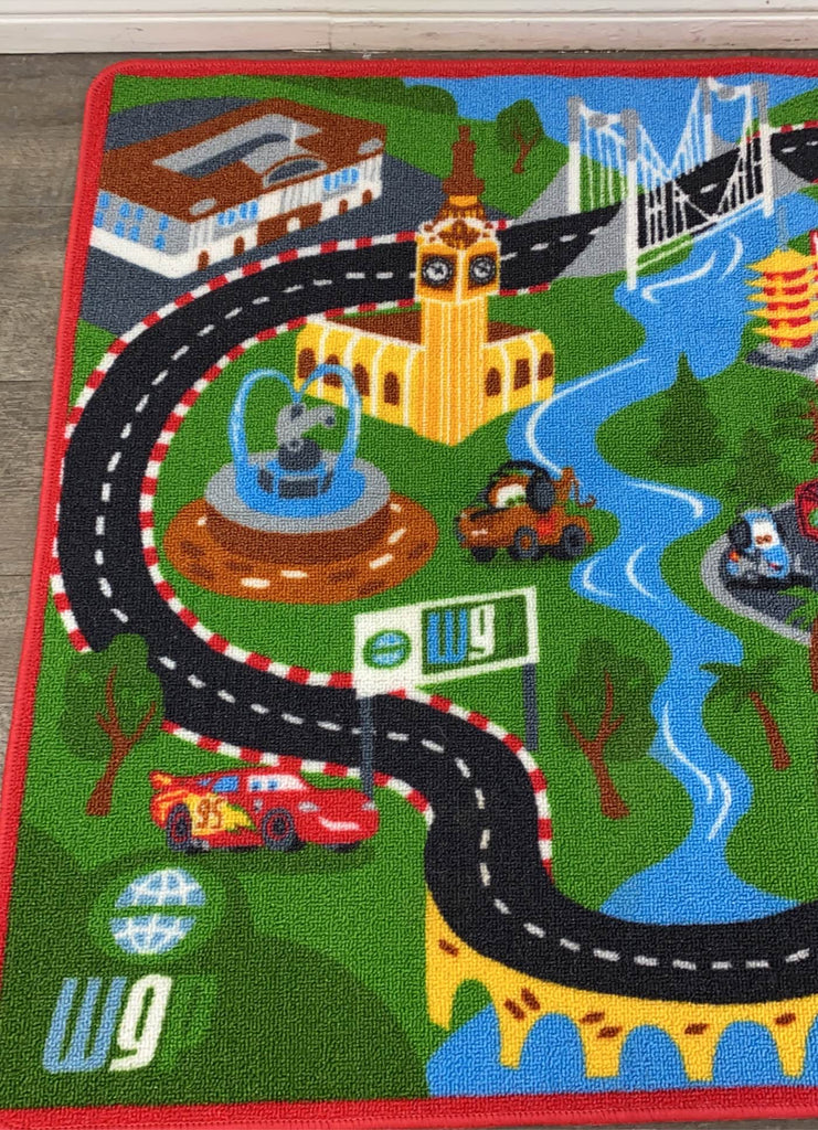 Disney Cars Rug Mt Fuji Edition