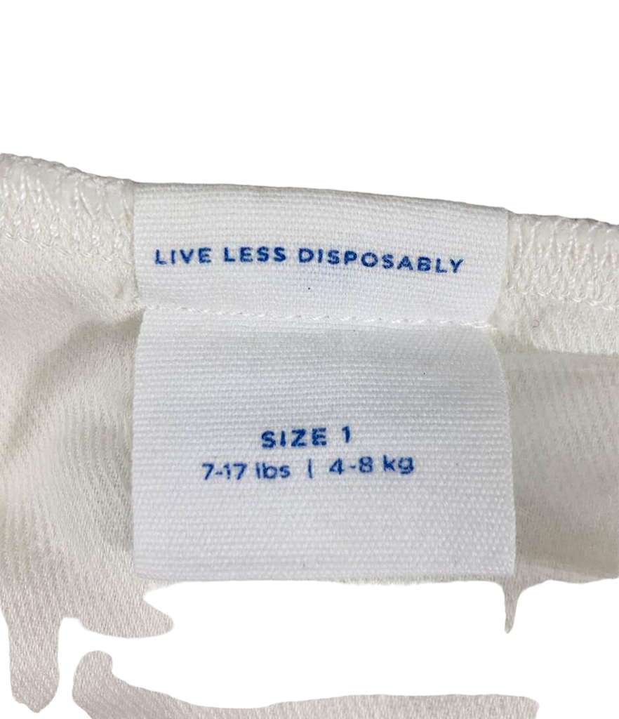 BUNDLE Esembly Organic Cotton Inner Diaper, Size 1, 6ct