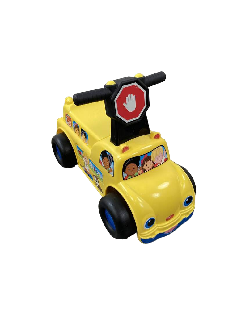 American Plastic Toys School Bus Ride-On