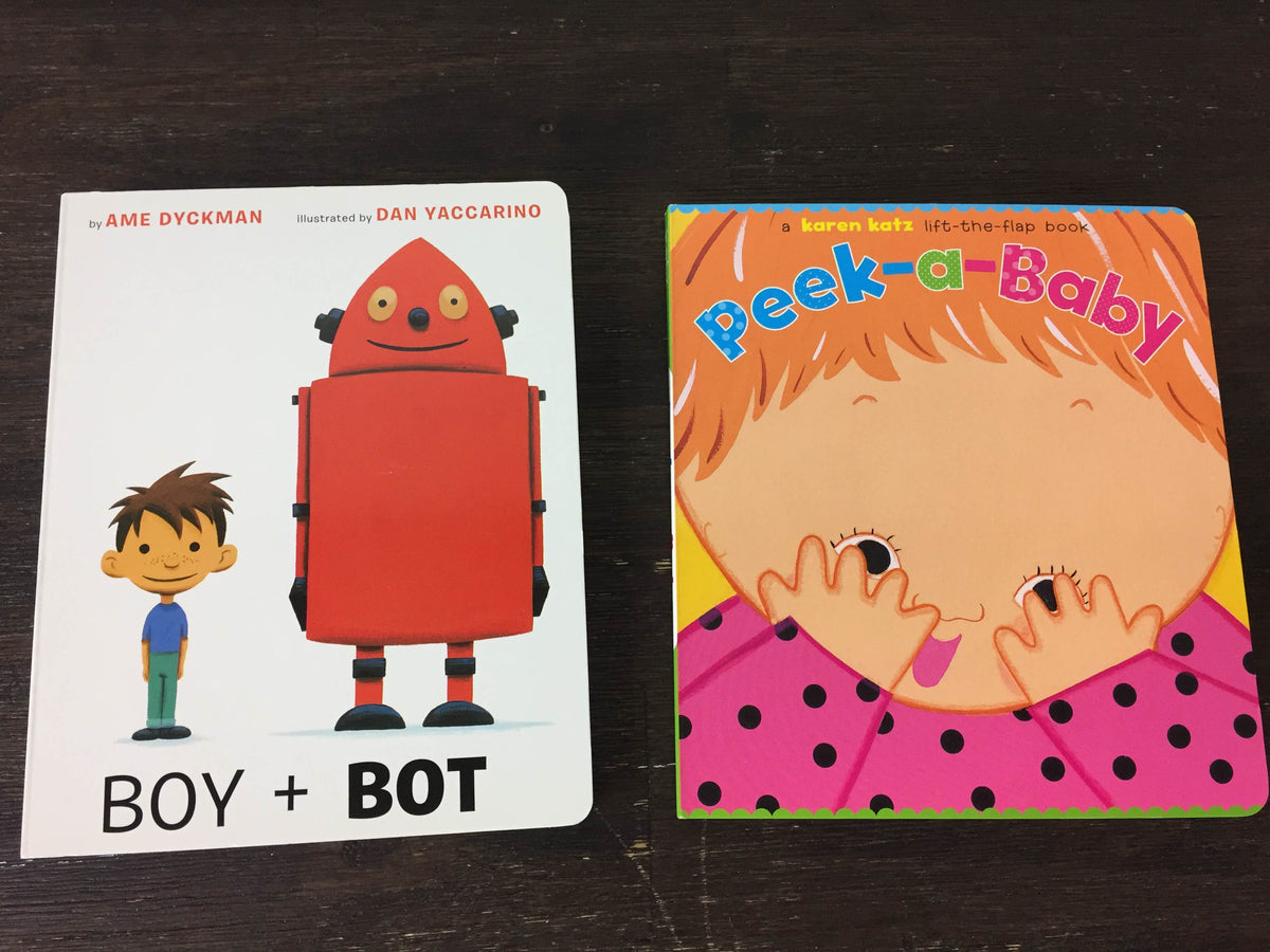 BUNDLE Baby Peekaboo And Robot Friends Books — GoodBuy Gear