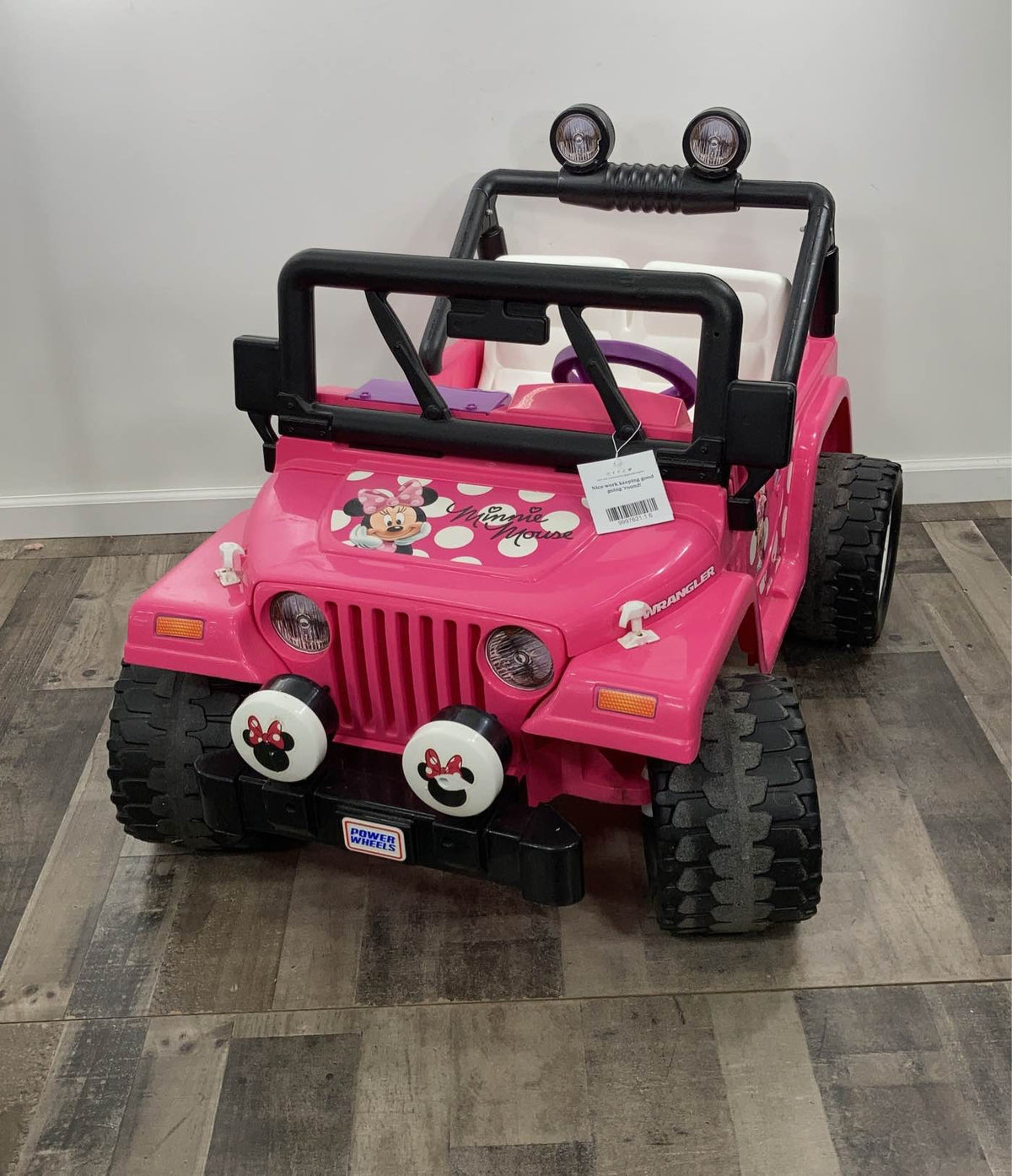 Power Wheels Jeep Wrangler, Minnie Mouse — GoodBuy Gear