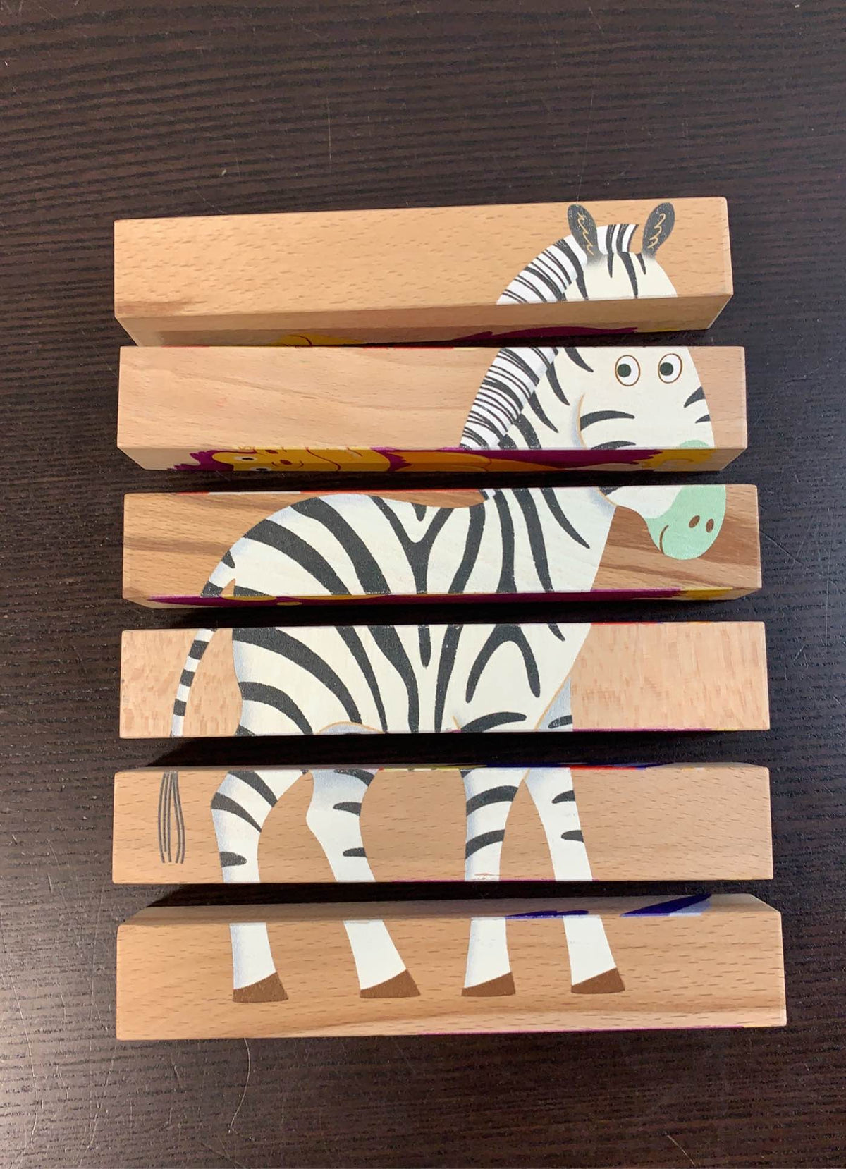 Quercetti Wooden Puzzle Blocks, Jungle — GoodBuy Gear