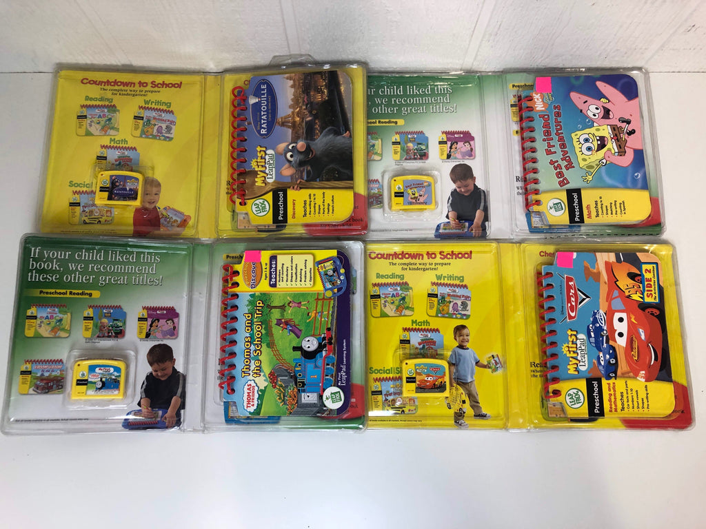 BUNDLE Leap Frog Books, My First Leap Pad