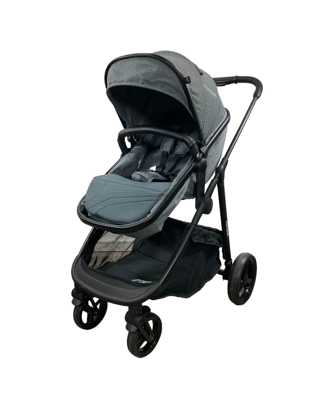 Mompush Wiz Stroller, 2021, Grey — GoodBuy Gear