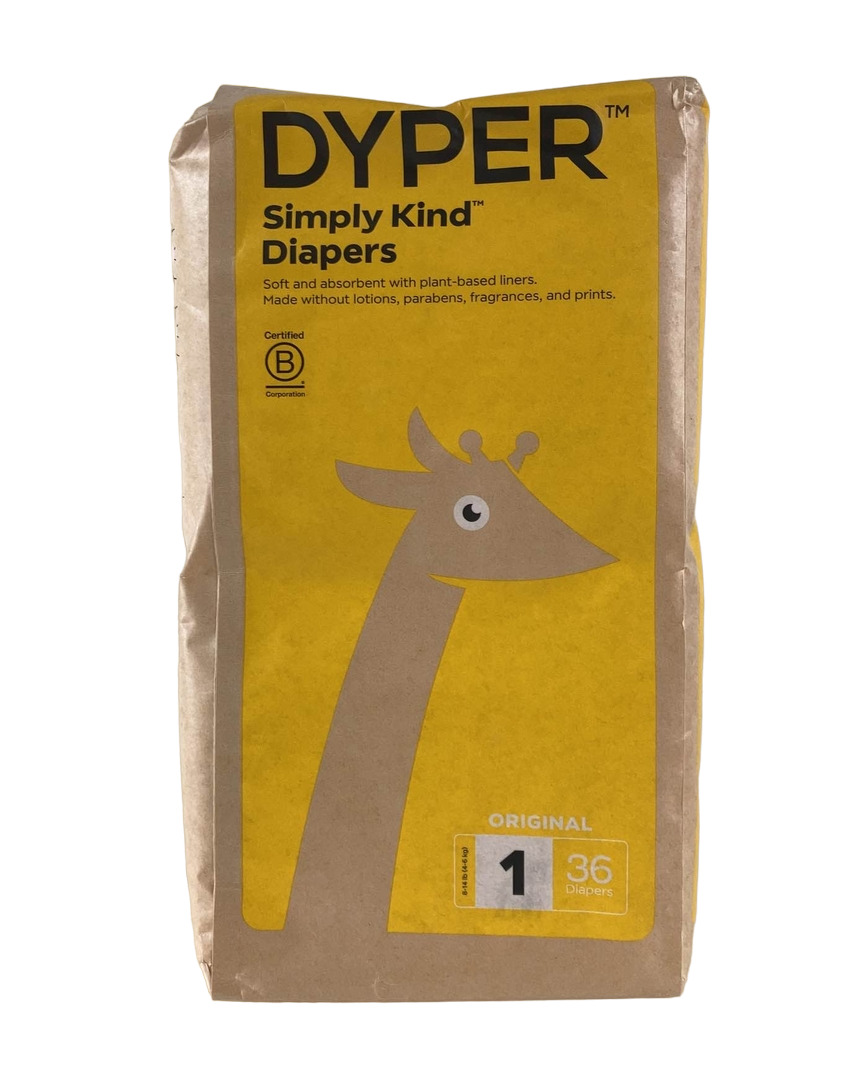 DYPER Bamboo Diapers, S,32 count — GoodBuy Gear